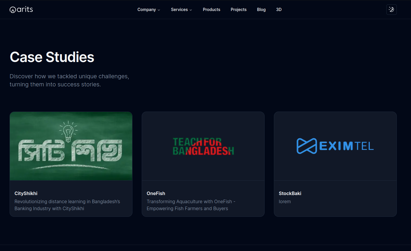 Case Studies • ARITS Limited